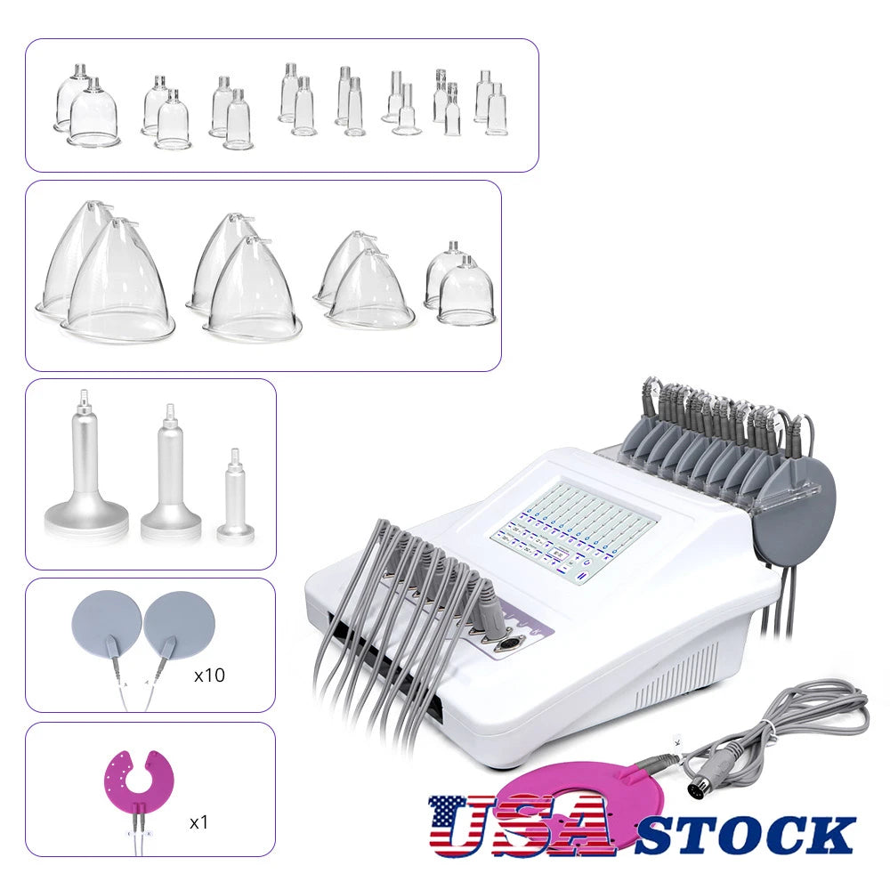 EMS Machine With Vacuum Cupping Therapy