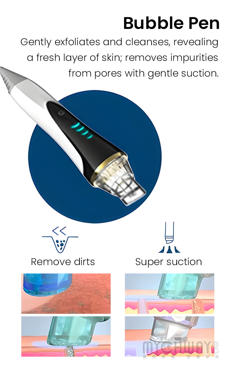 8 In 1 Smart Ice Blue Facial Care Machine For Cleansing, Hydration, Sk