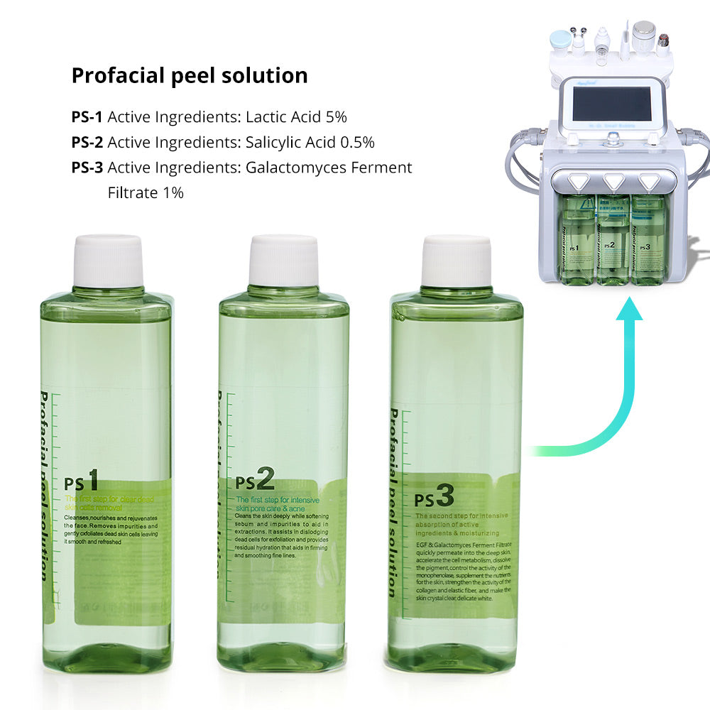 Aqua Hydra Peeling Solution 1200ml Hydro Facial Serum For Dermabrasion