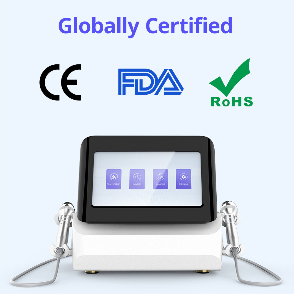 Facial and Body Sculpting Machine with Layered Dual Auto Frequency