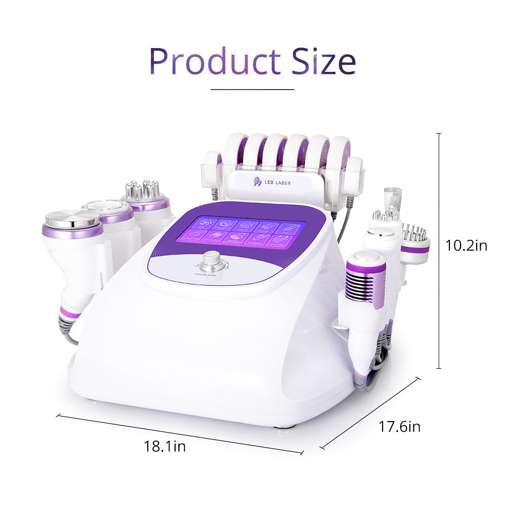 40k Cavitation 2.5 RF Pore Cleansing Skin Scrubber Facial Machine