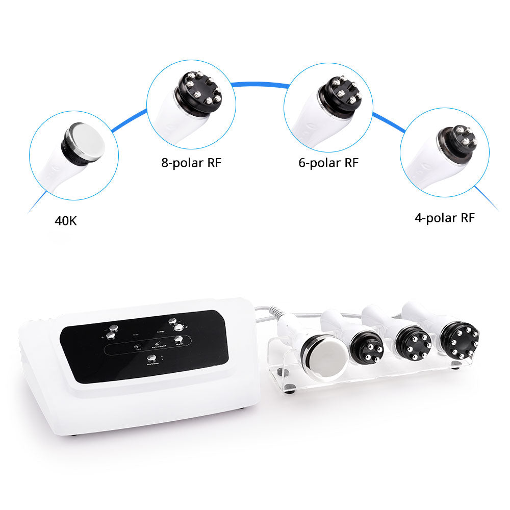4 In 1 360° Rotating RF Ultrasonic Cavitation 2.5 Body Sculpting Machi