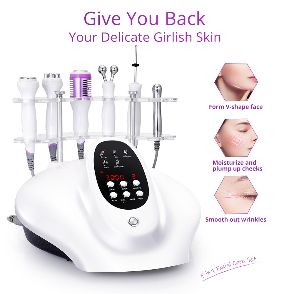 5IN1 Ultrasound Facial Machine