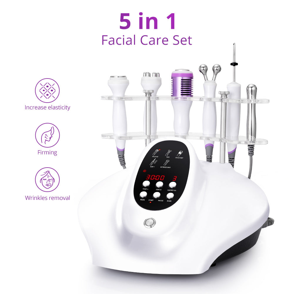 5IN1 Ultrasound Facial Machine