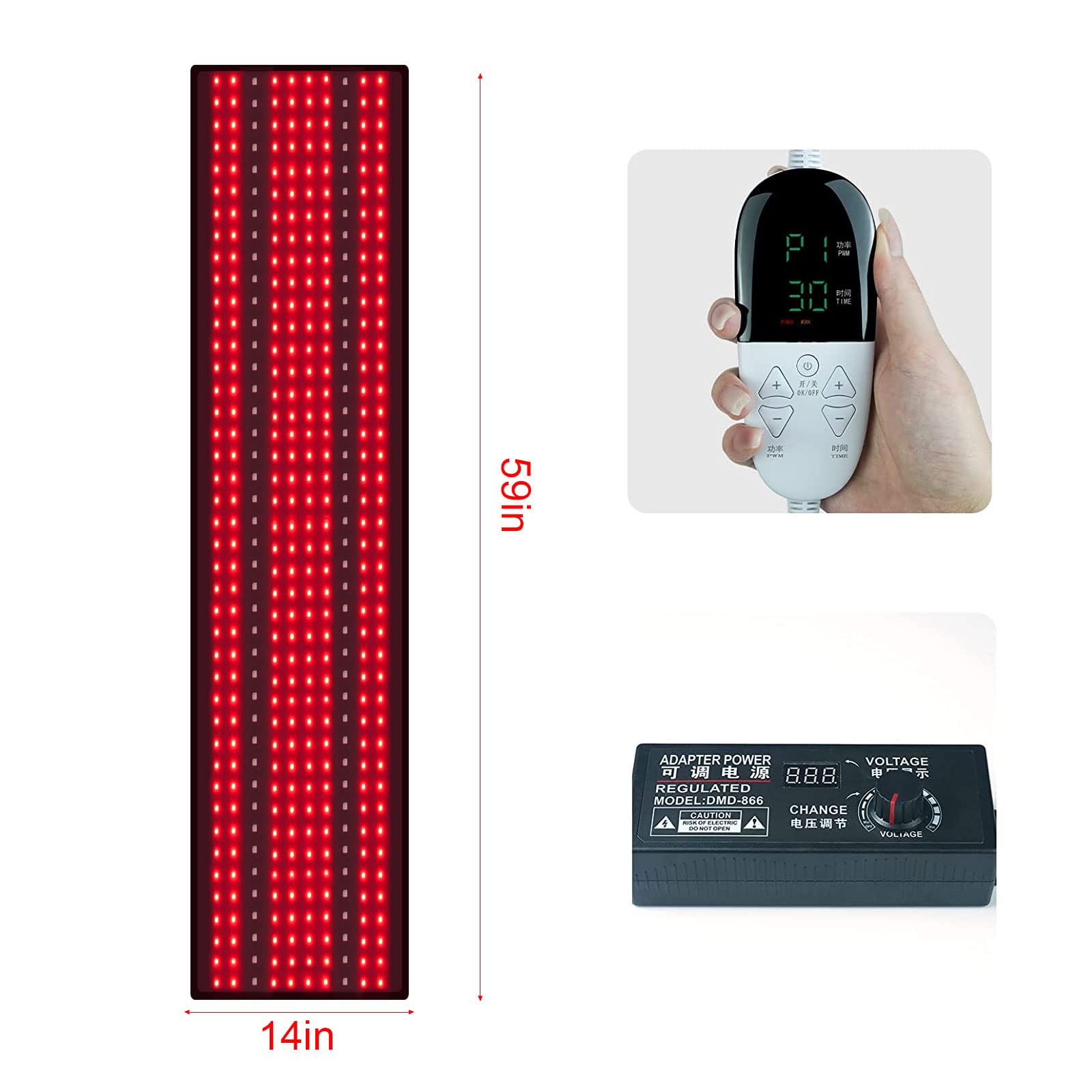 63inches Full Body Red Light Therapy Mat