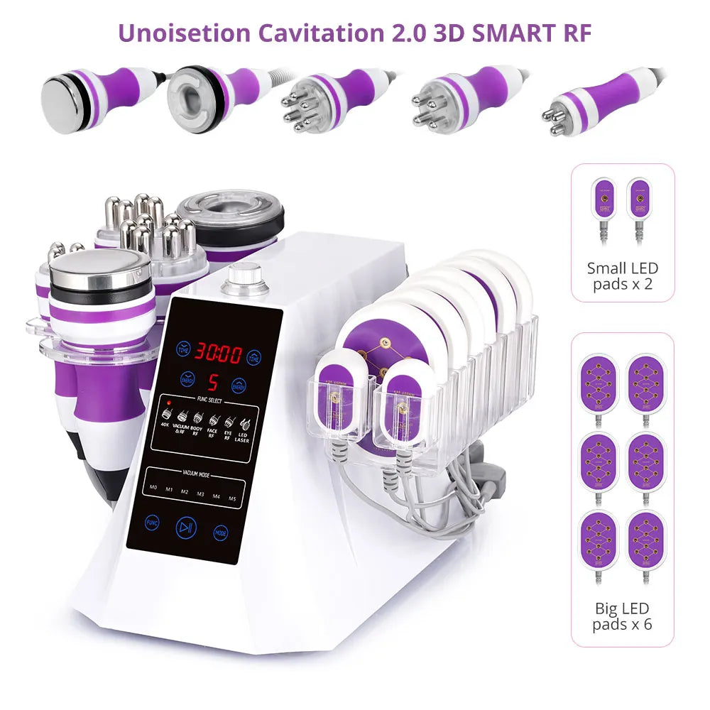 Lipo Body Sculpting System Ultrasonic Cavitation Machine With 5mw Lipo